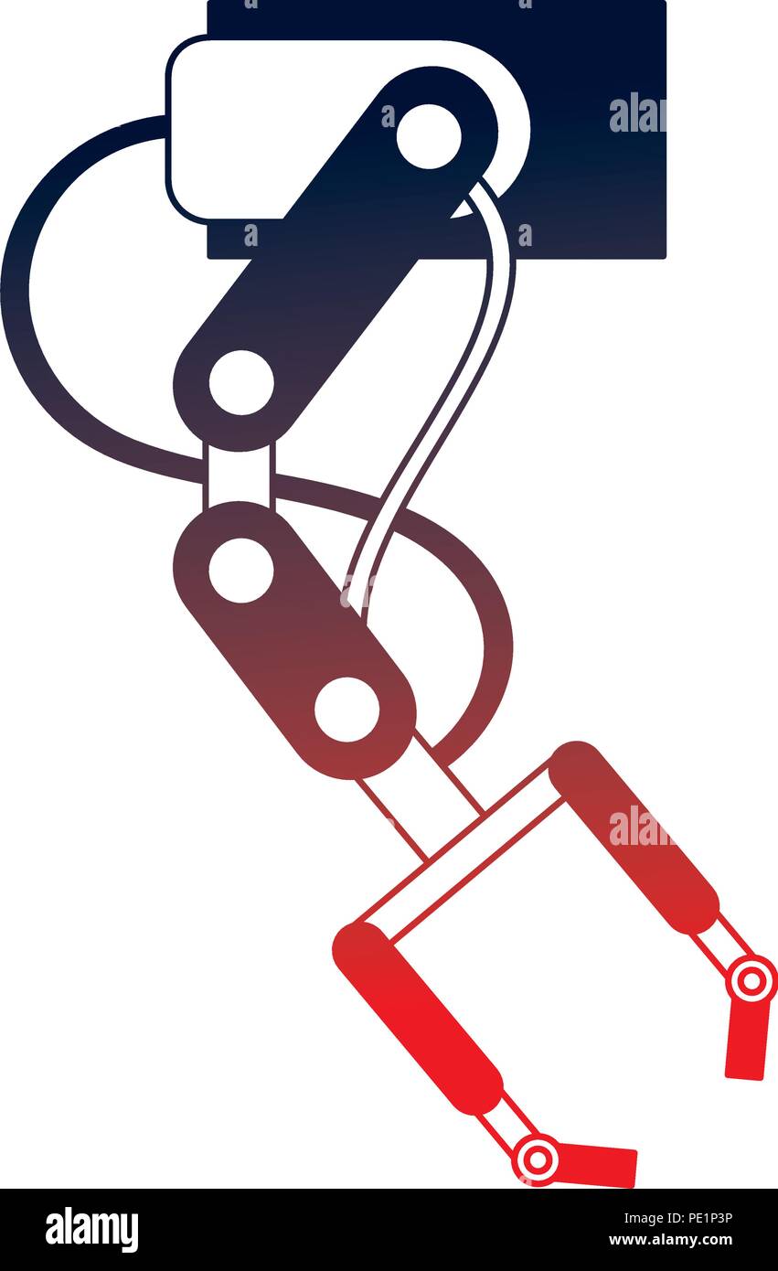 robotic hand machine icon Stock Vector Image & Art - Alamy
