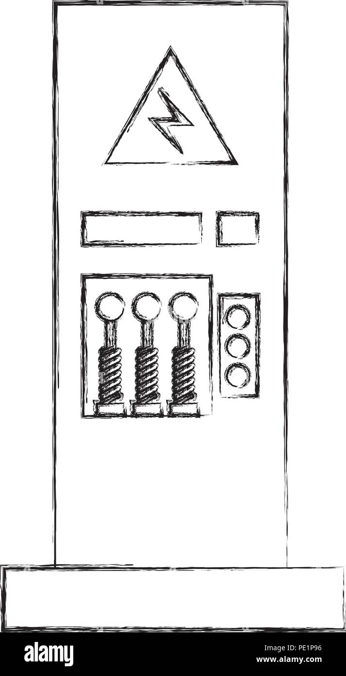 factory monitoring control machine vehicle image design Stock Vector ...