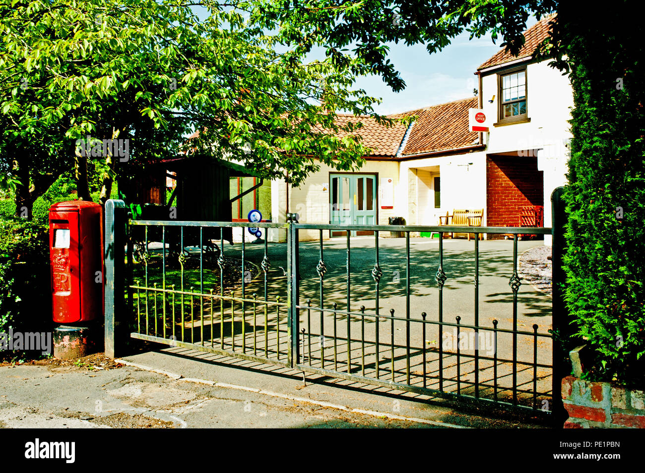 Post Office, Tollerton, North Yorkshire, England Stock Photo - Alamy
