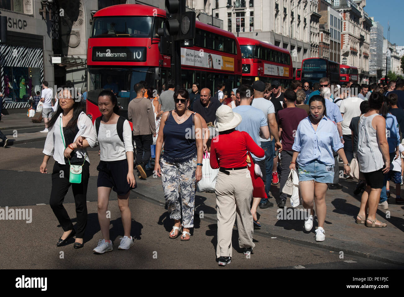 Oxford Circus Central London Stock Photo - Alamy