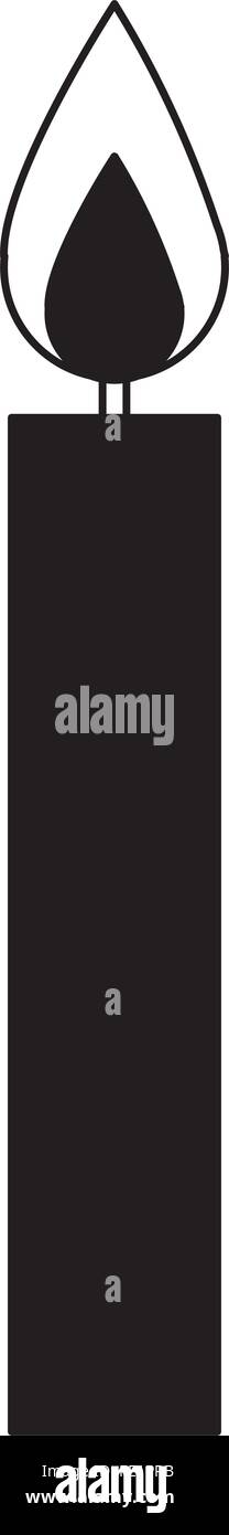 birthday candle isolated icon Stock Vector Image & Art - Alamy