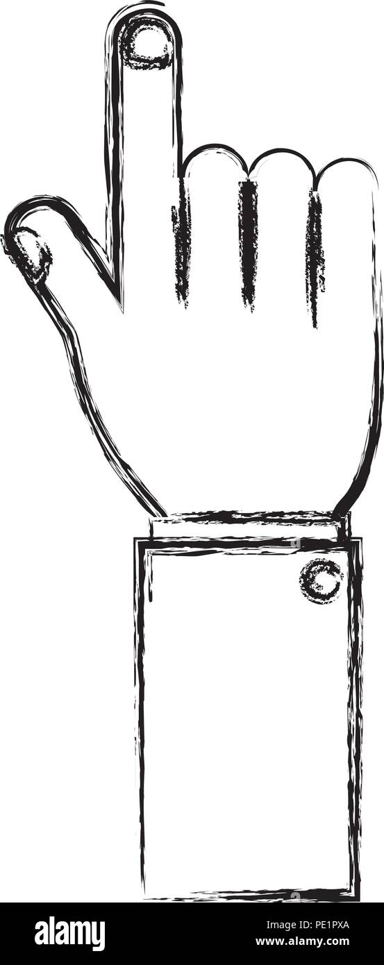 index gesture pointing hand indicate Stock Vector Image & Art - Alamy