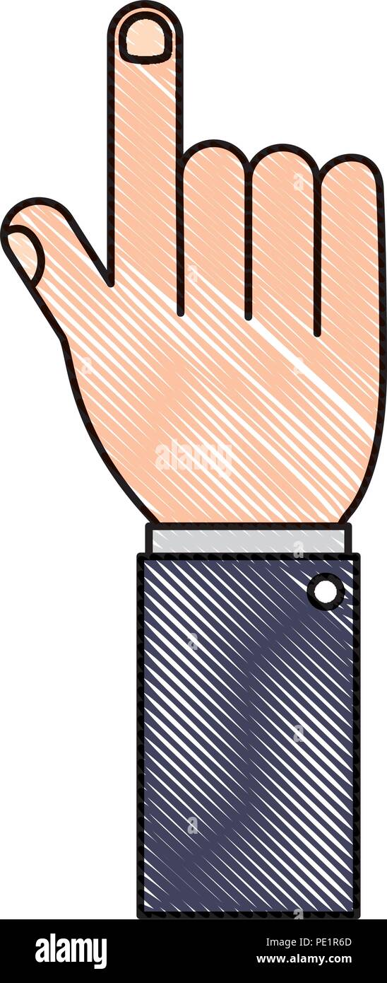 index gesture pointing hand indicate Stock Vector Image & Art - Alamy