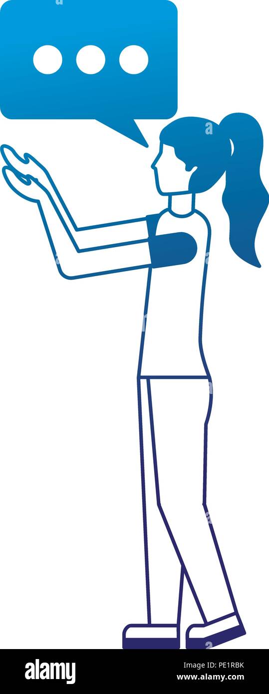 Side view profile smiling Stock Vector Images - Alamy