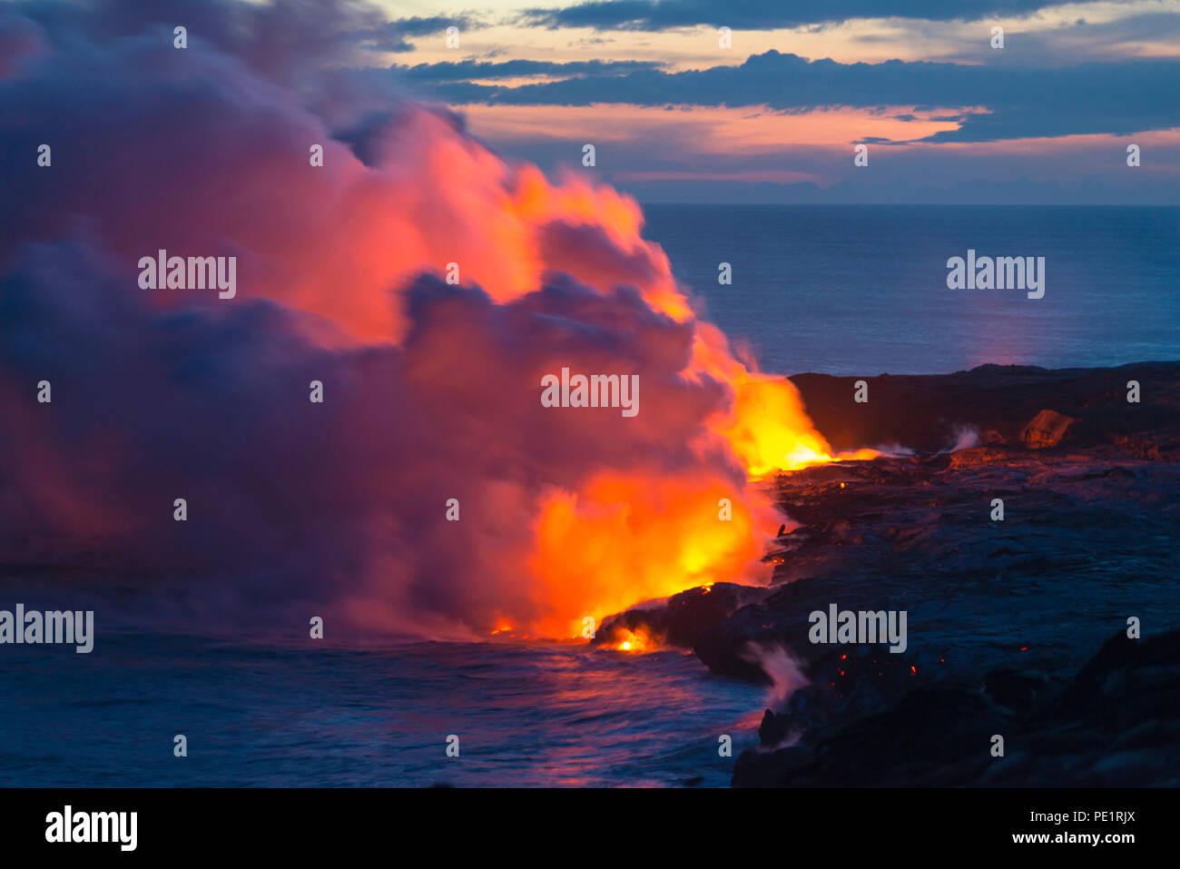 Stunning landscapes and nature with volcanos of the Big Island of ...