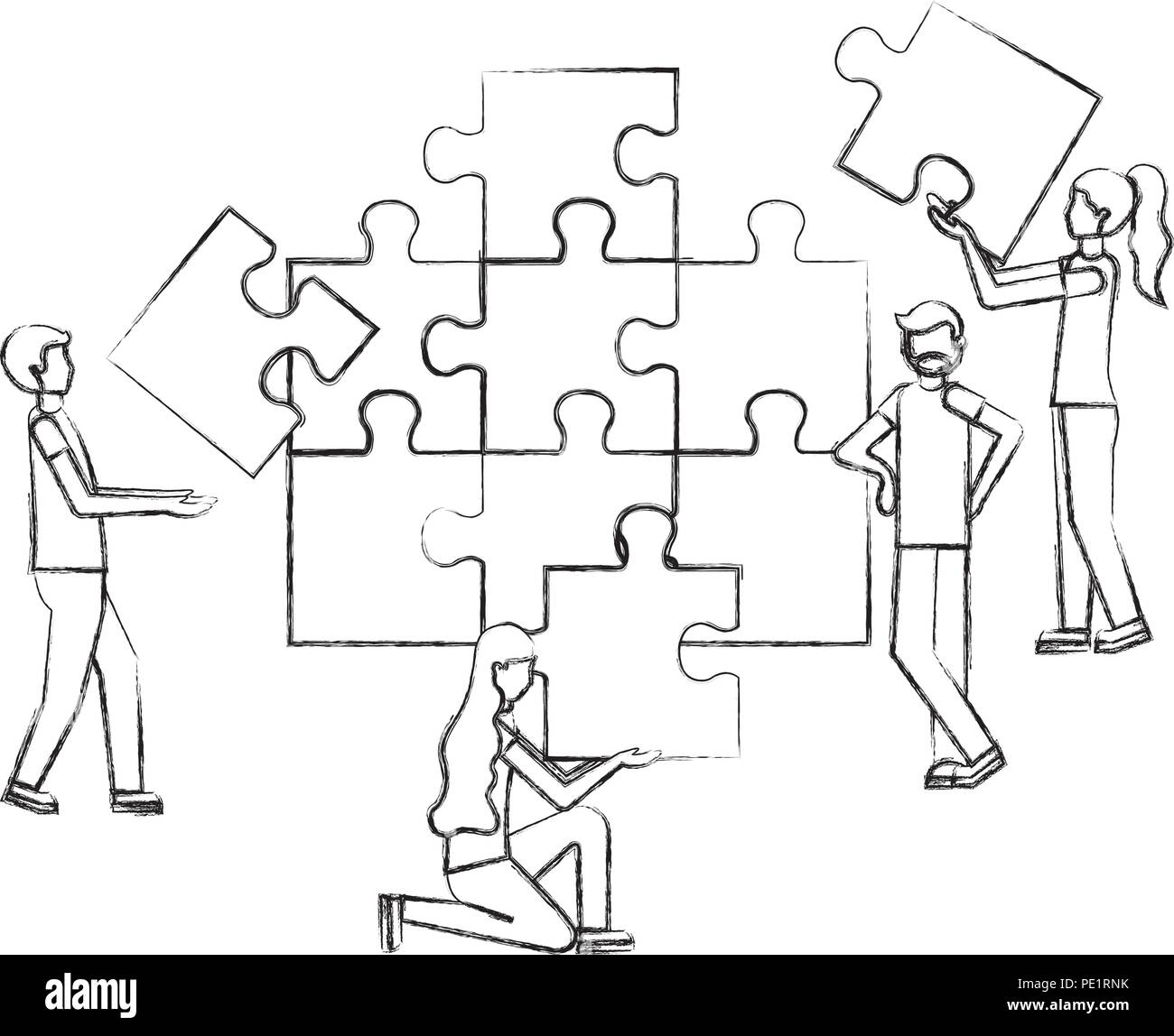 Connecting People And Puzzles