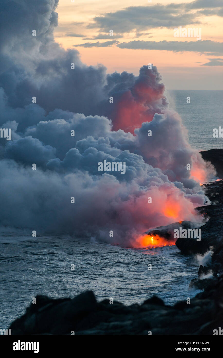 Stunning landscapes and nature with volcanos of the Big Island of ...