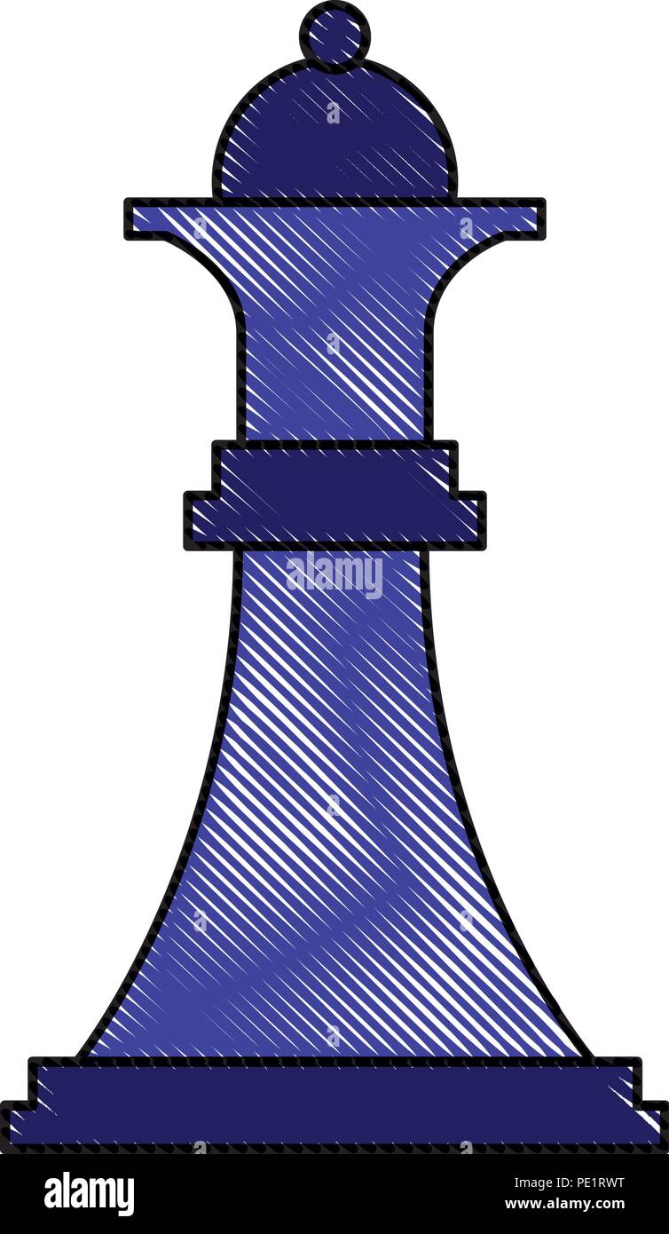 figure chess queen piece icon Stock Vector Image & Art - Alamy
