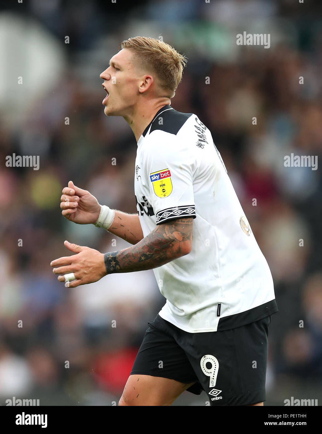 Derby County's Martyn Waghorn during the Sky Bet Championship match at ...