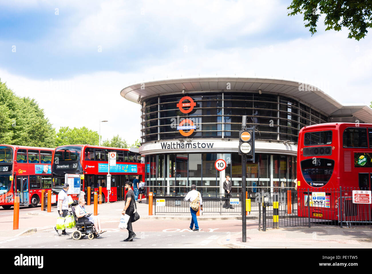 Walthamstow bus station hi-res stock photography and images - Alamy