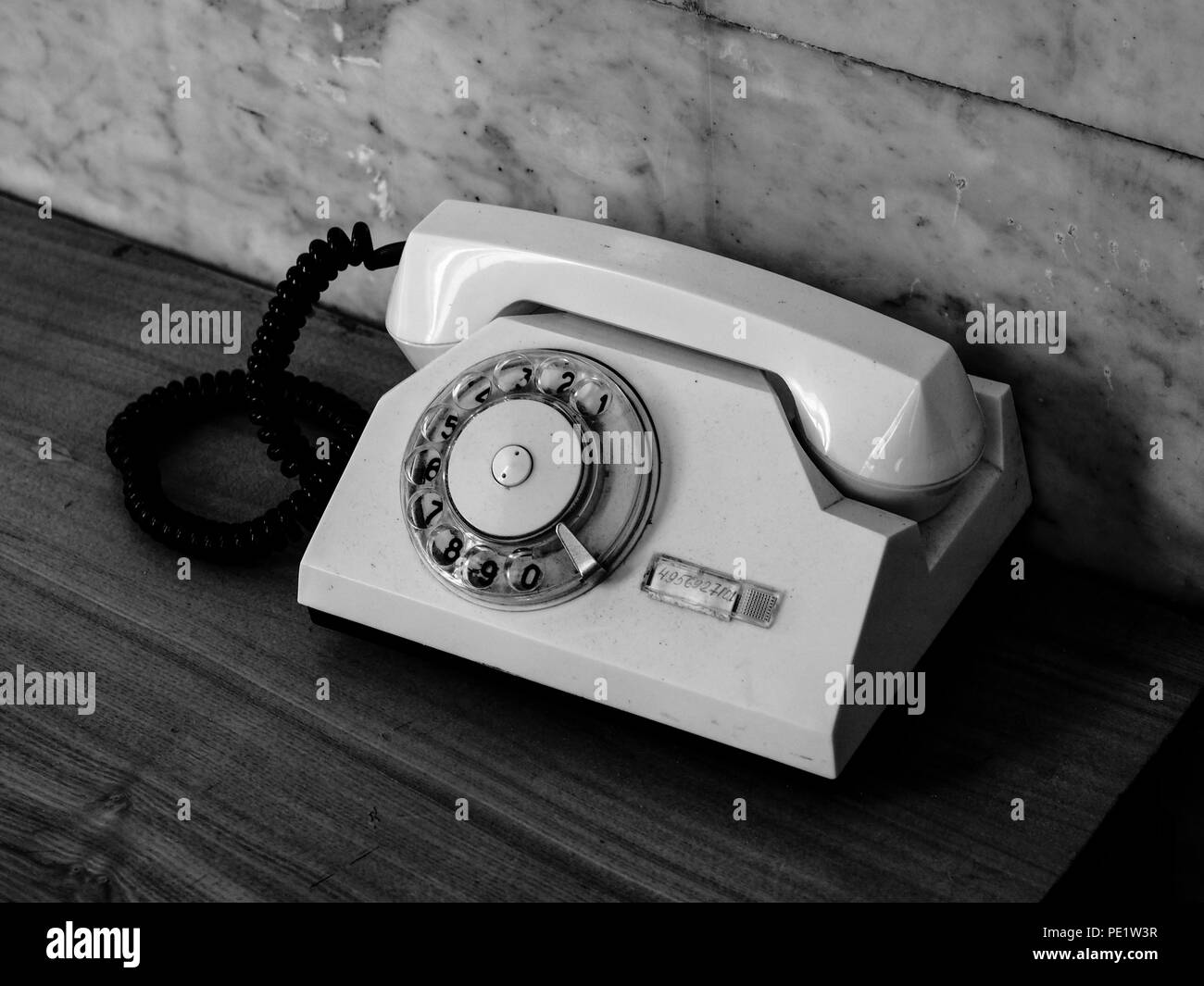 Soviet Era Telephone Stock Photo - Alamy