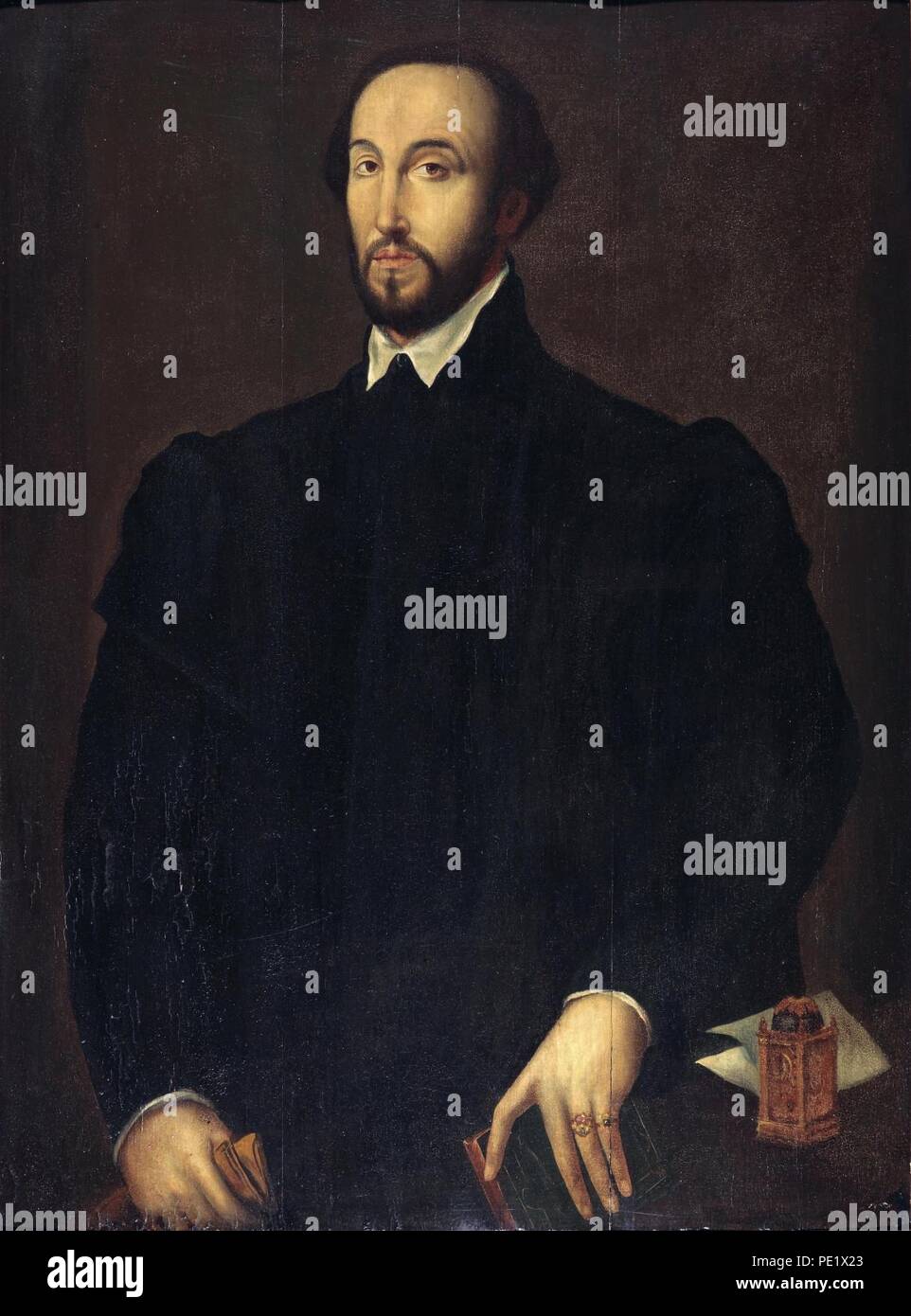 Anthonis Mor van Dashorst (follower) Bildnis des Antoine Perrenot de ...