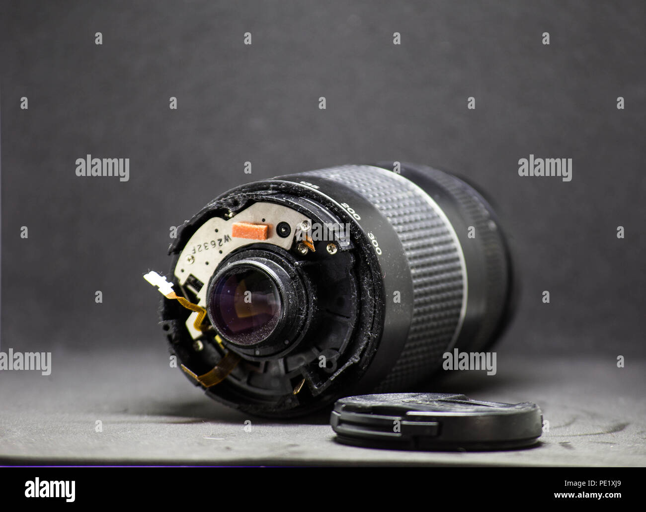 Broken camera lens hi-res stock photography and images - Alamy