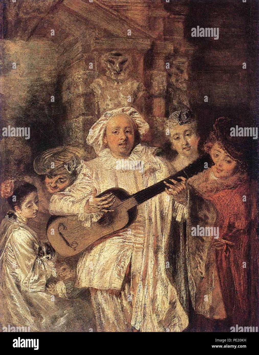 Gilles antoine watteau hi-res stock photography and images - Alamy