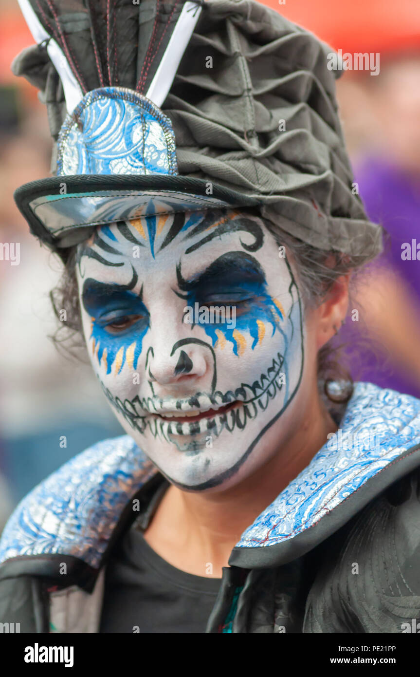 Glasgow, Scotland, UK. 11th August, 2018. A performer in Beautiful ...