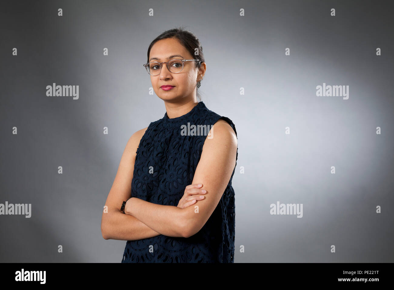 Edinburgh, UK. 11th August, 2018. Roma Agrawal MBE, the chartered structural engineer based in ...