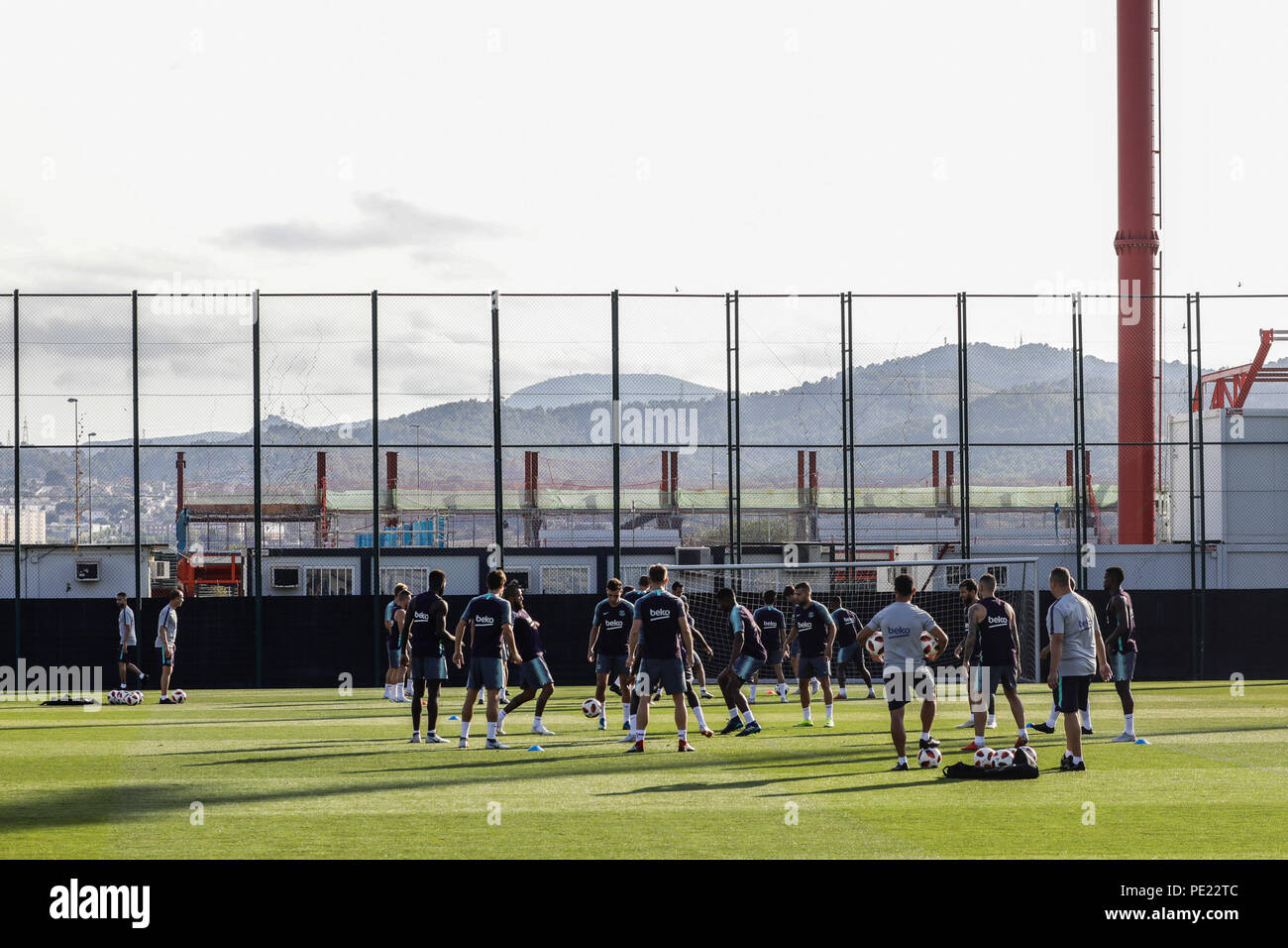 Fc barcelona training session hi-res stock photography and images - Alamy