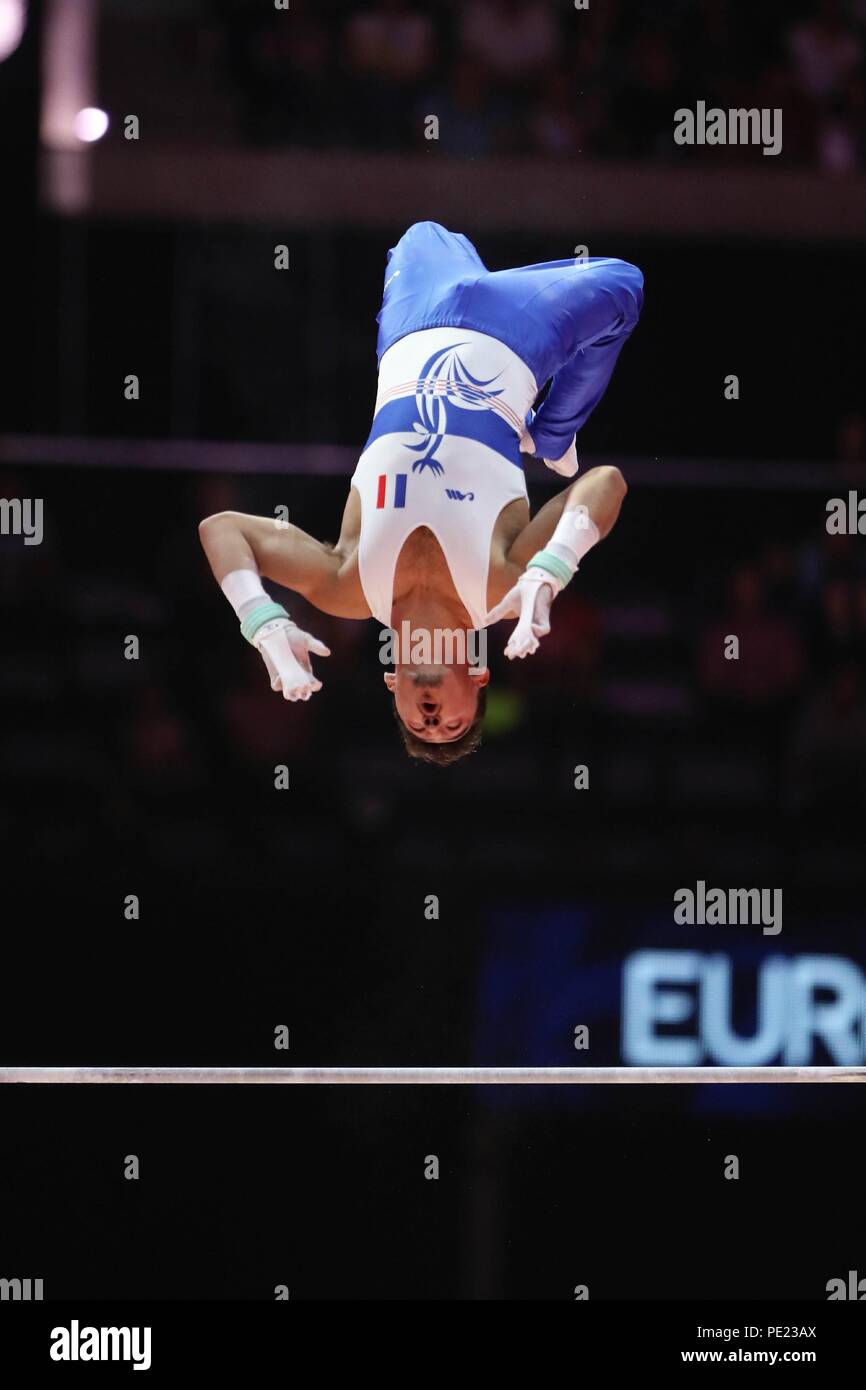 Edgar Boulet (France) Team Bronze medal at the Asymmetrical Barbers ...