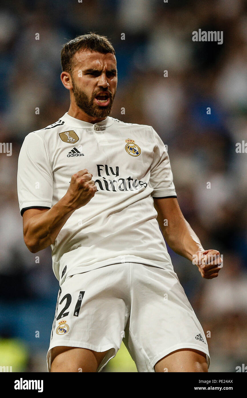 Santiago Bernabeu, Madrid, Spain. 11th Aug, 2018. Pre Season football ...