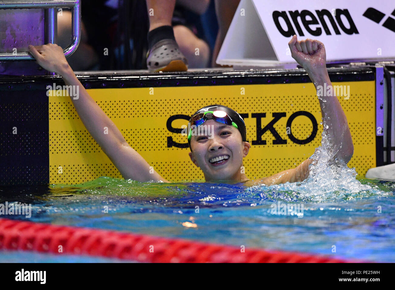 Tokyo, Japan. Credit: MATSUO. 11th Aug, 2018. Yui Ohashi (JPN) Swimming ...
