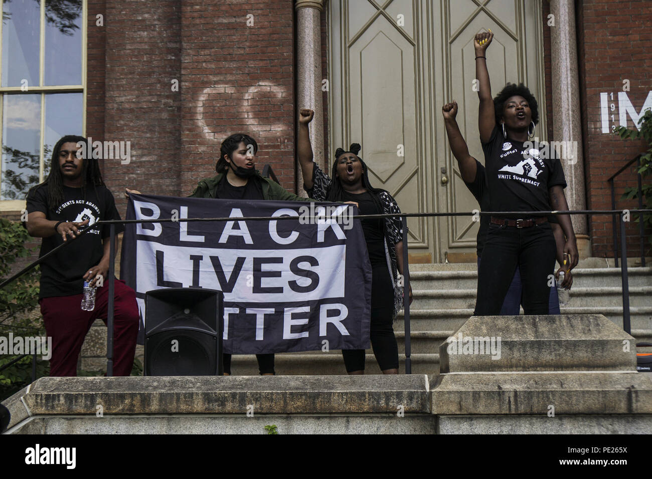 Charlottesville torch rally hi-res stock photography and images - Alamy