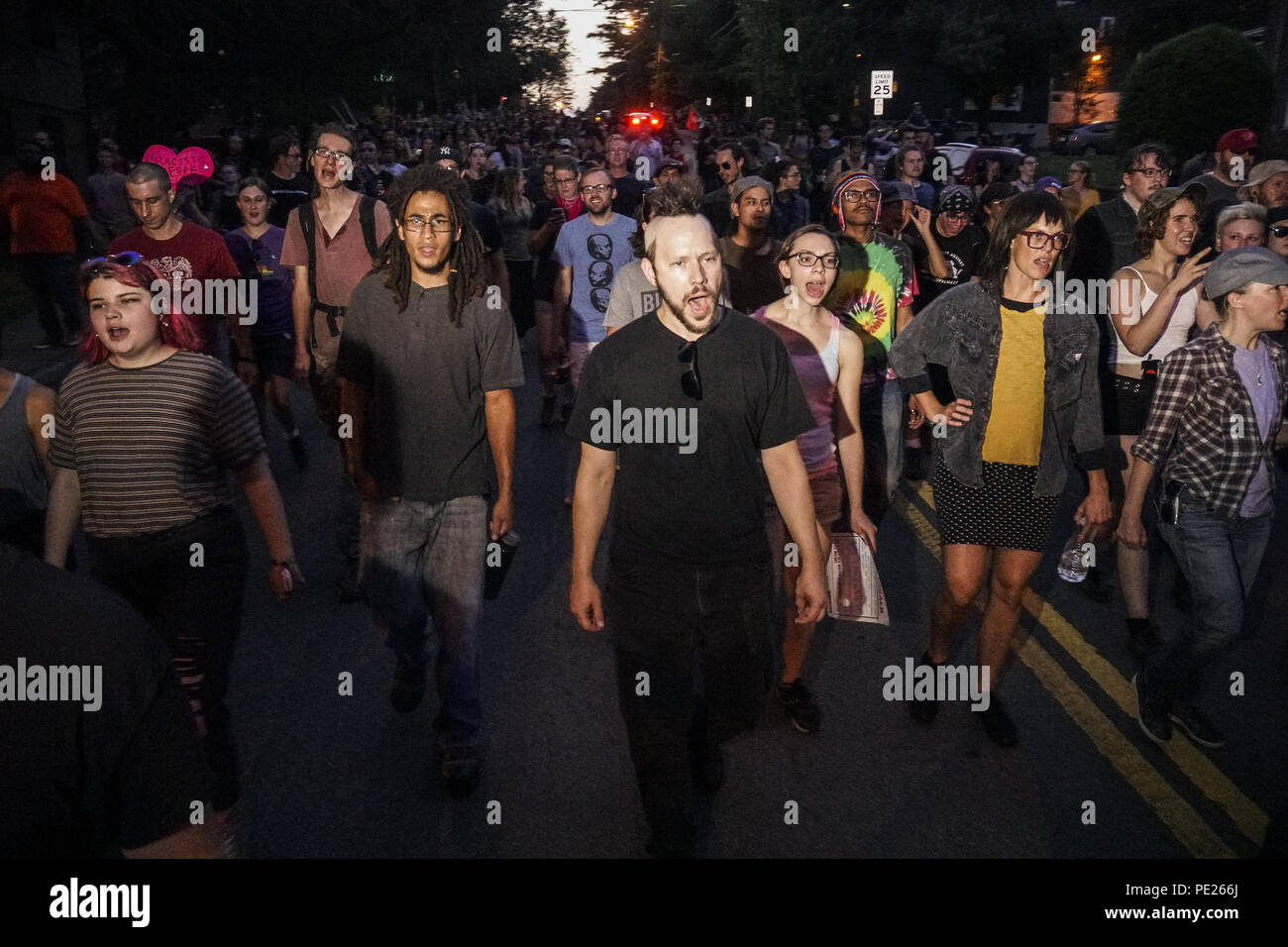 Torch march charlottesville hi-res stock photography and images - Alamy