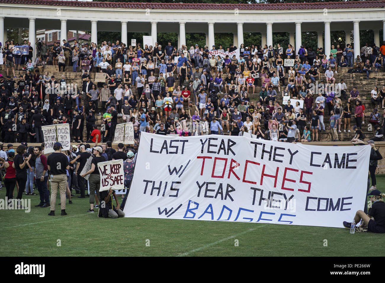 Charlottesville torch rally hi-res stock photography and images - Alamy