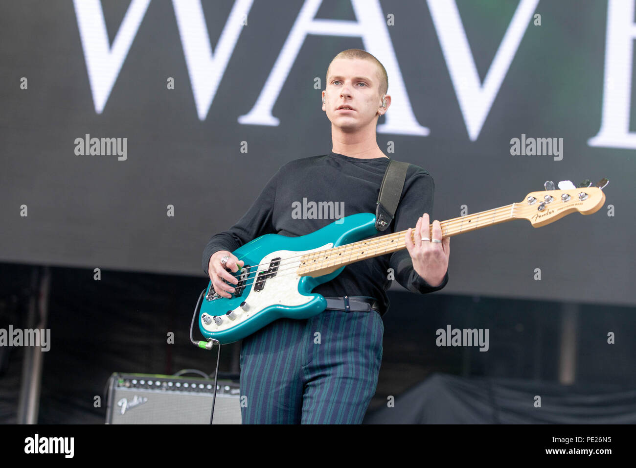 San Francisco, California, USA. 11th Aug, 2018. CHARLIE WOOD of Pale ...