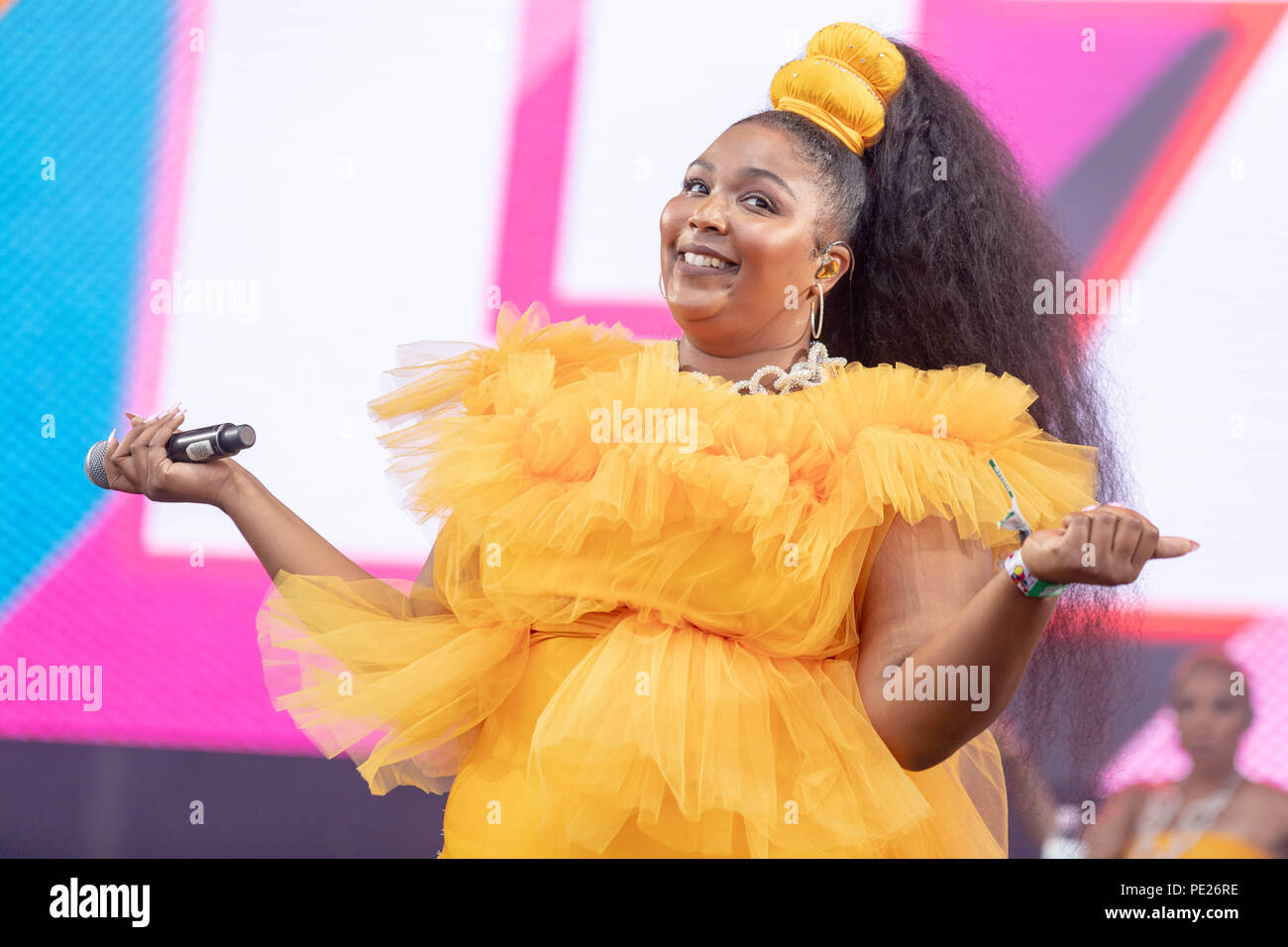 San Francisco, California, USA. 11th Aug, 2018. LIZZO (MELISSA ...