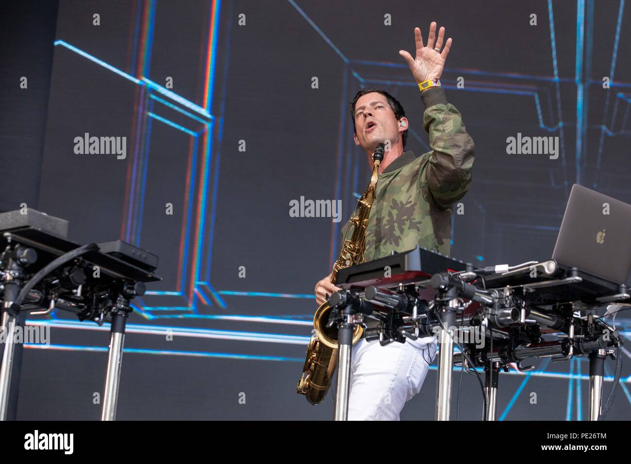 San Francisco, California, USA. 11th Aug, 2018. DOMINIC LALLI of Big ...