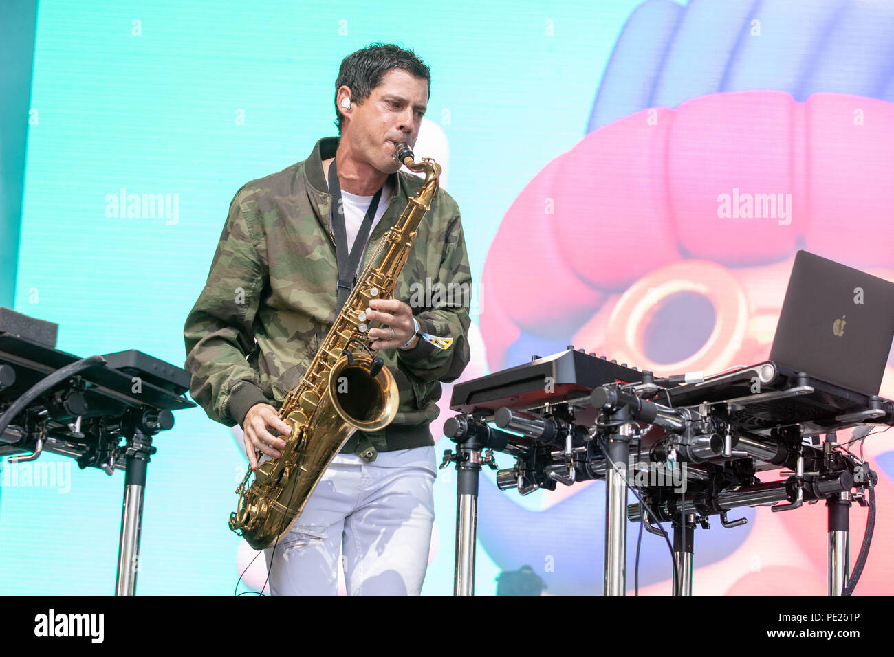 San Francisco, California, USA. 11th Aug, 2018. DOMINIC LALLI of Big ...