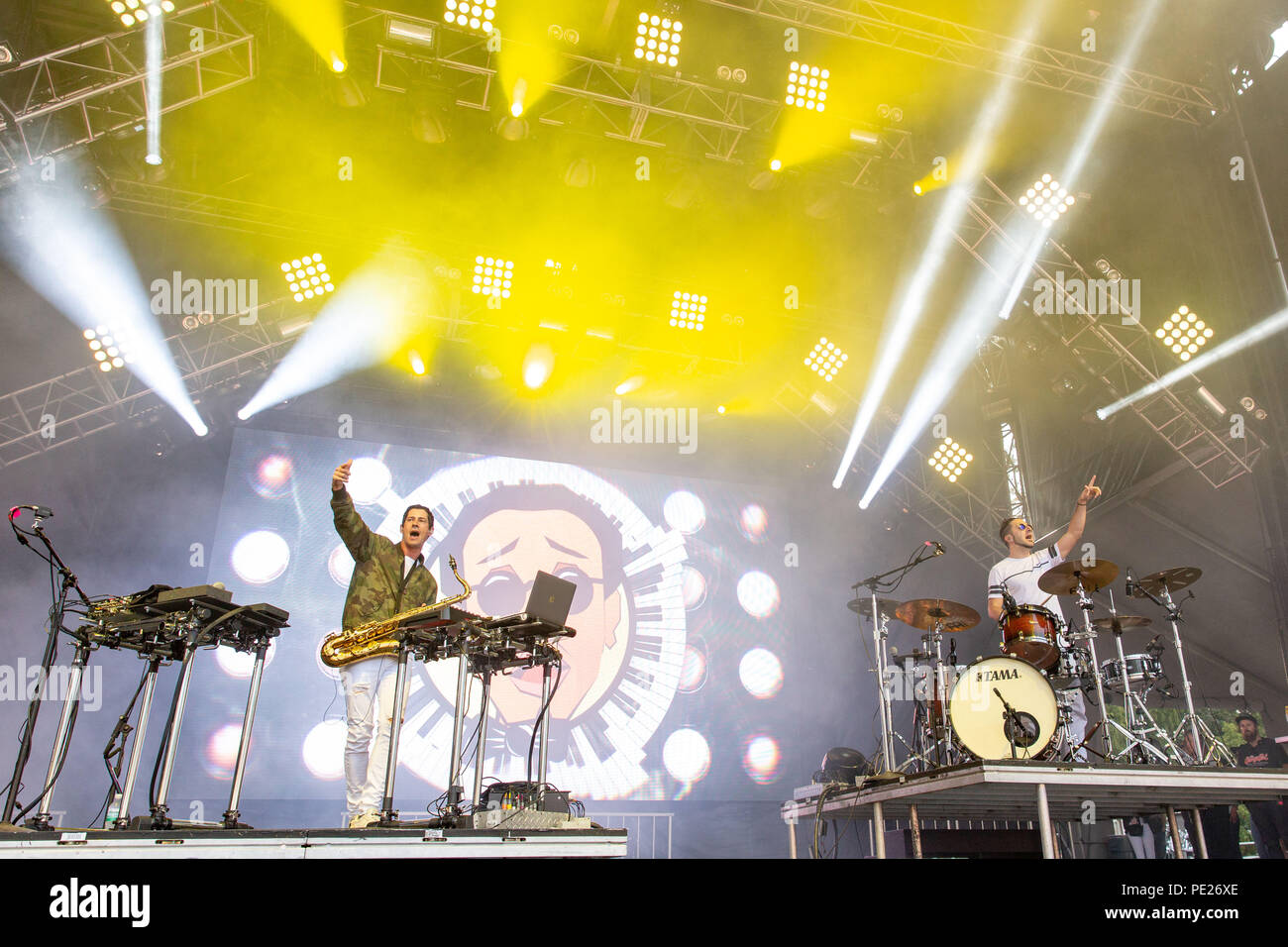 San Francisco, California, USA. 11th Aug, 2018. DOMINIC LALLI and ...
