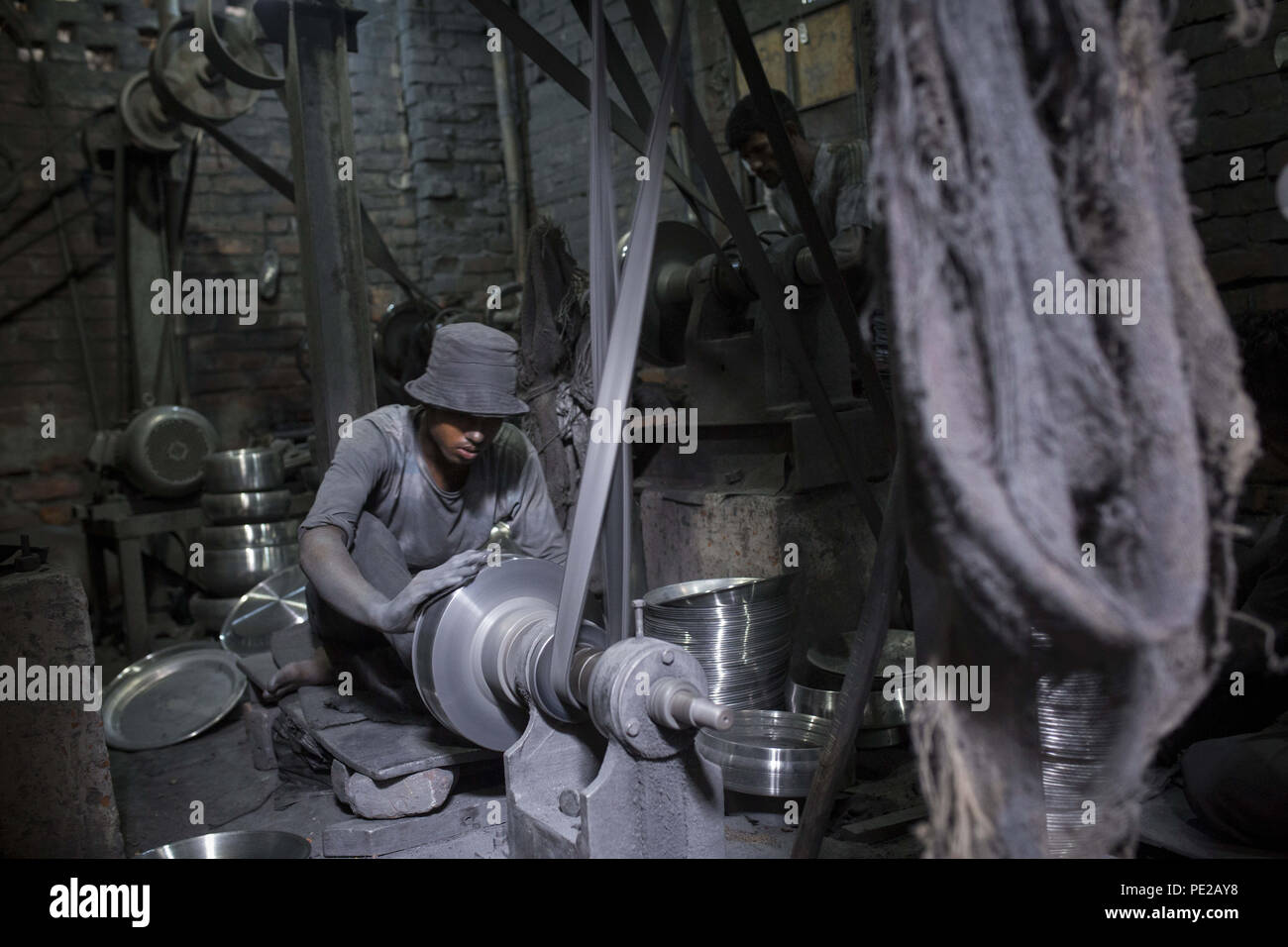 Child labor in aluminium factory hi-res stock photography and images ...