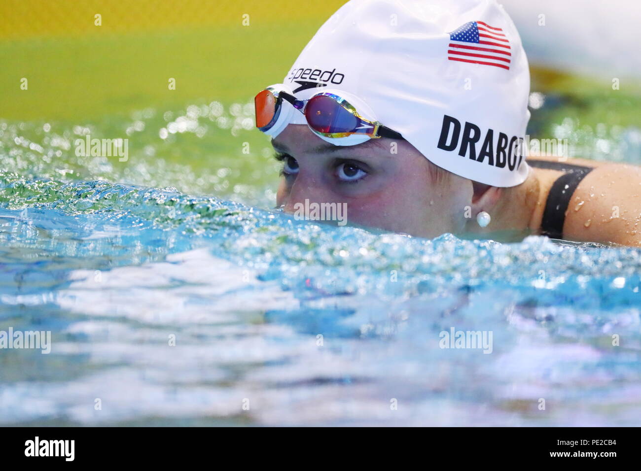 Tokyo, Japan. 11th Aug, 2018. Drabot Katherine Grace (USA) Swimming ...