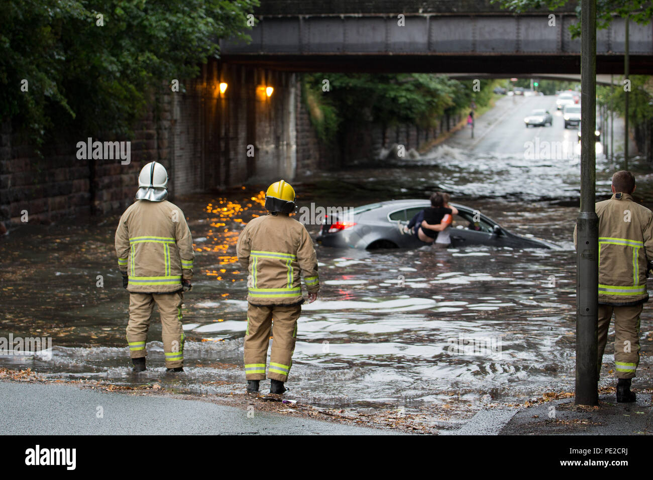 Car flood uk rescue hi-res stock photography and images - Alamy
