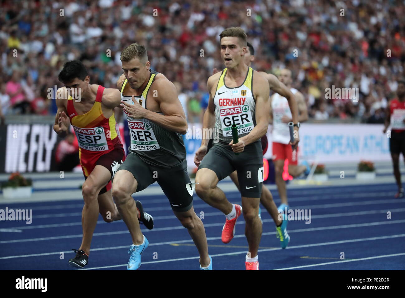 Berlin, Germany. 12th Aug, 2018. Athletics, European Championships in ...
