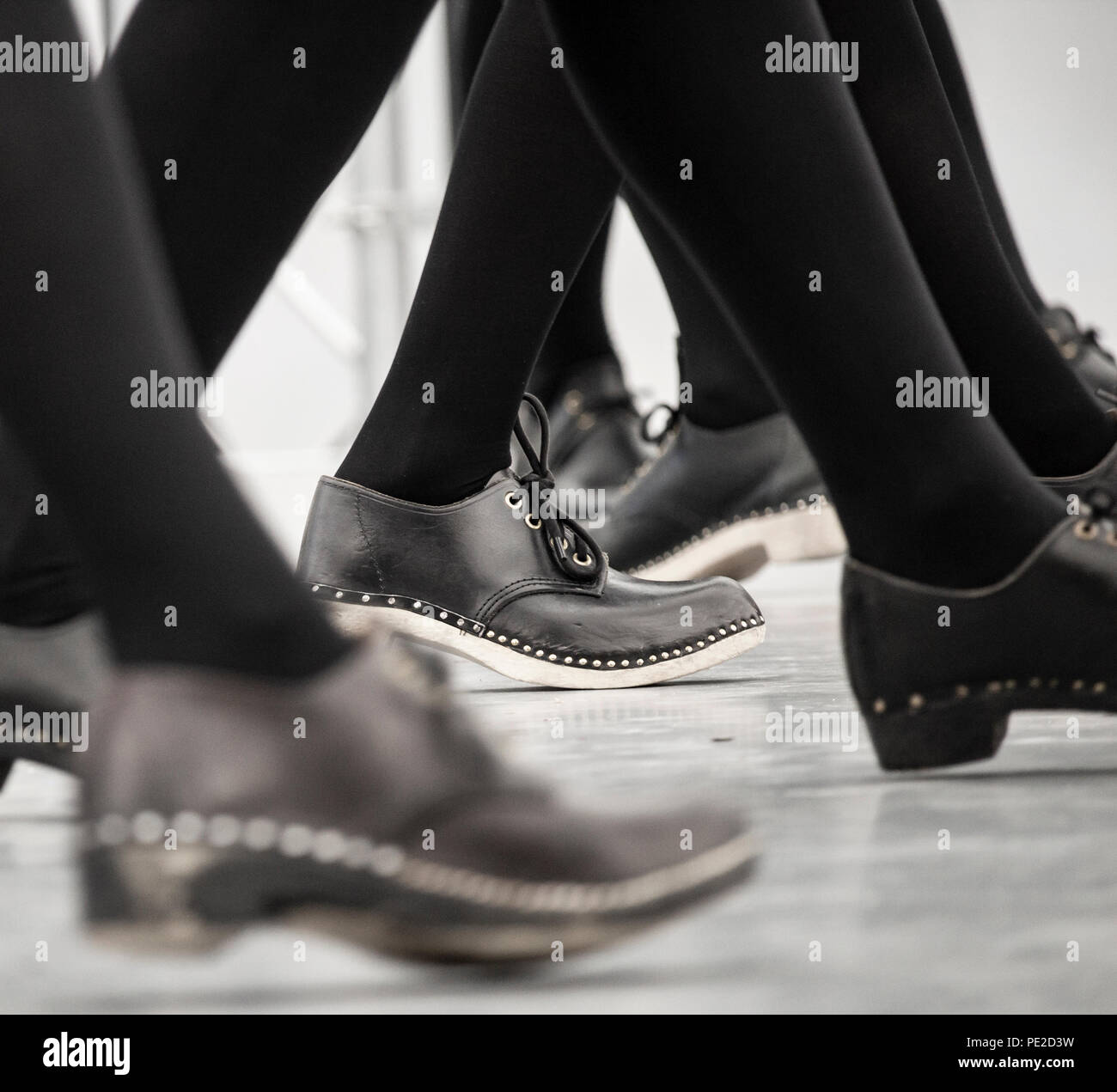 Women clog dancers hi-res stock photography and images - Alamy