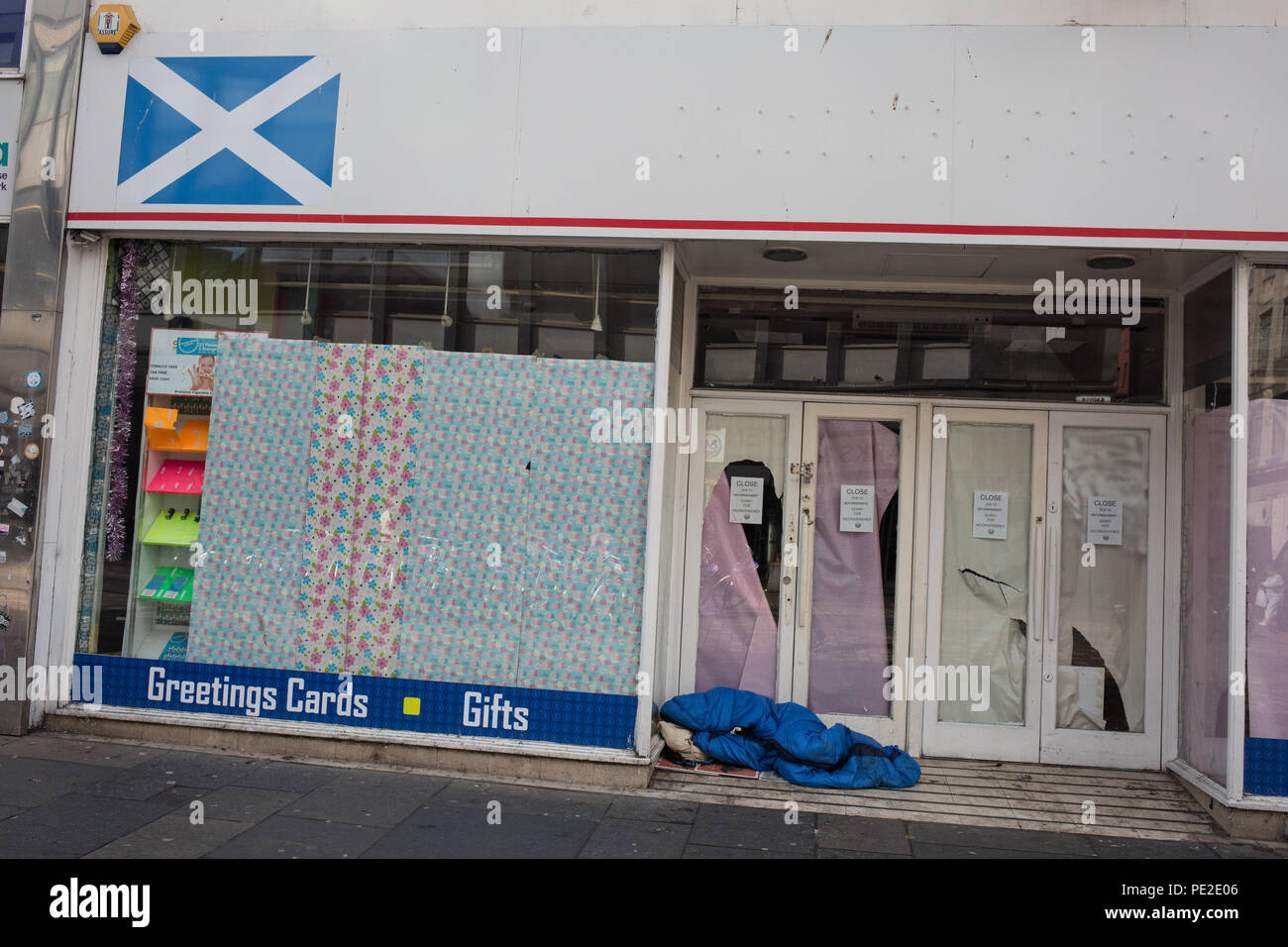 Homelessness scotland hi-res stock photography and images - Alamy