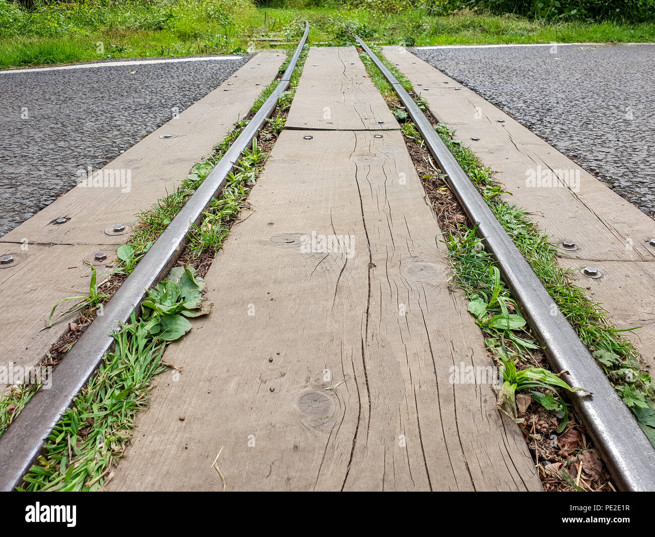 Walking between rails hi-res stock photography and images - Alamy