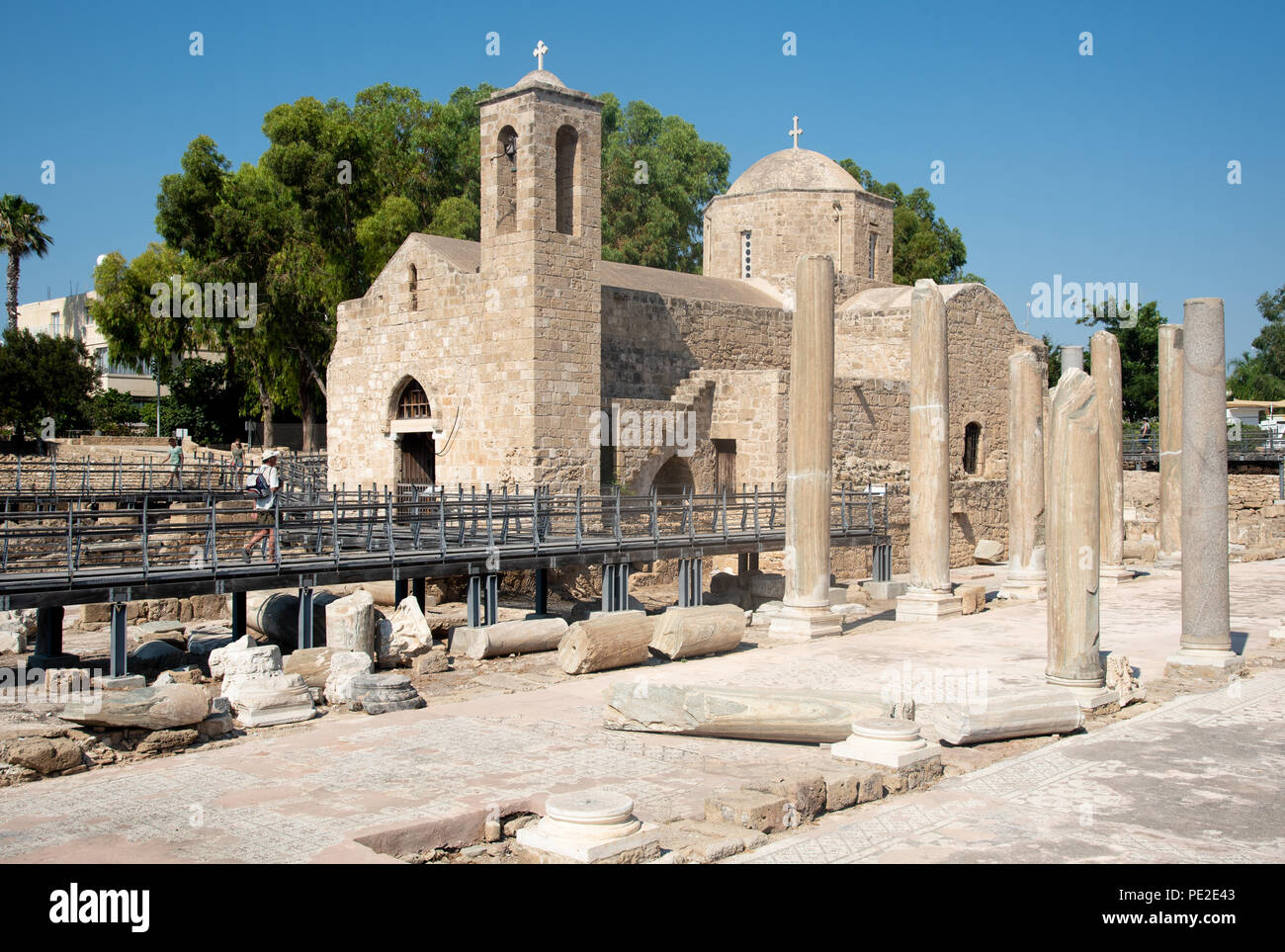 Holy Ancient orthodox Christian church of Ayia Kyriaki Chrysopolitissa ...