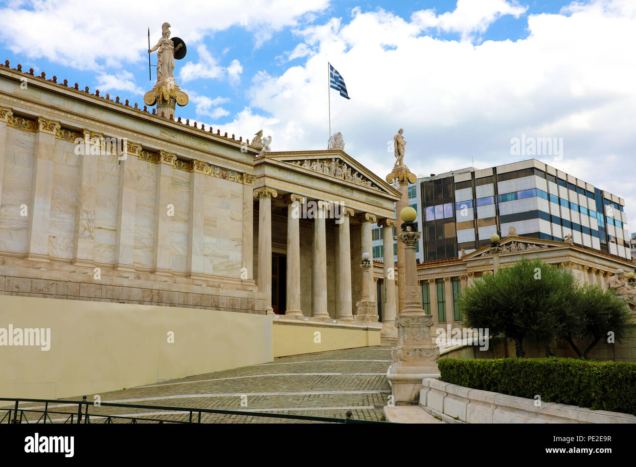 The Academy of Athens, Greece Stock Photo - Alamy