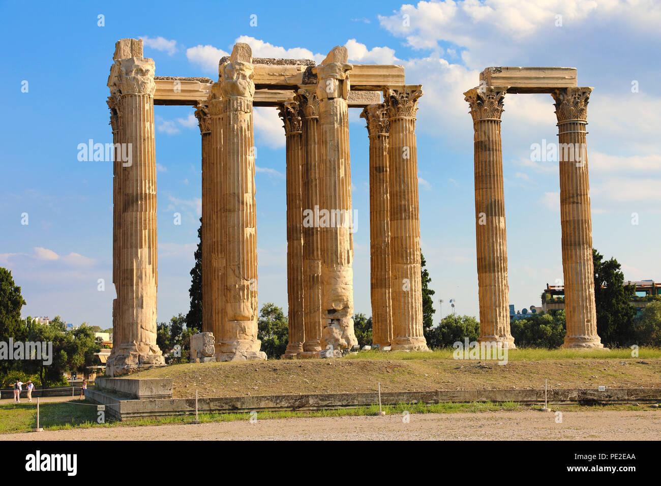 The Temple of Olympian Zeus or the Olympieion is a monument of Greece ...