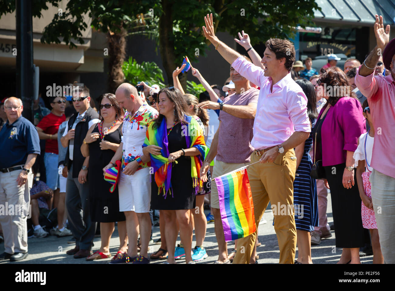 Justin trudeau pride parade hi-res stock photography and images - Alamy