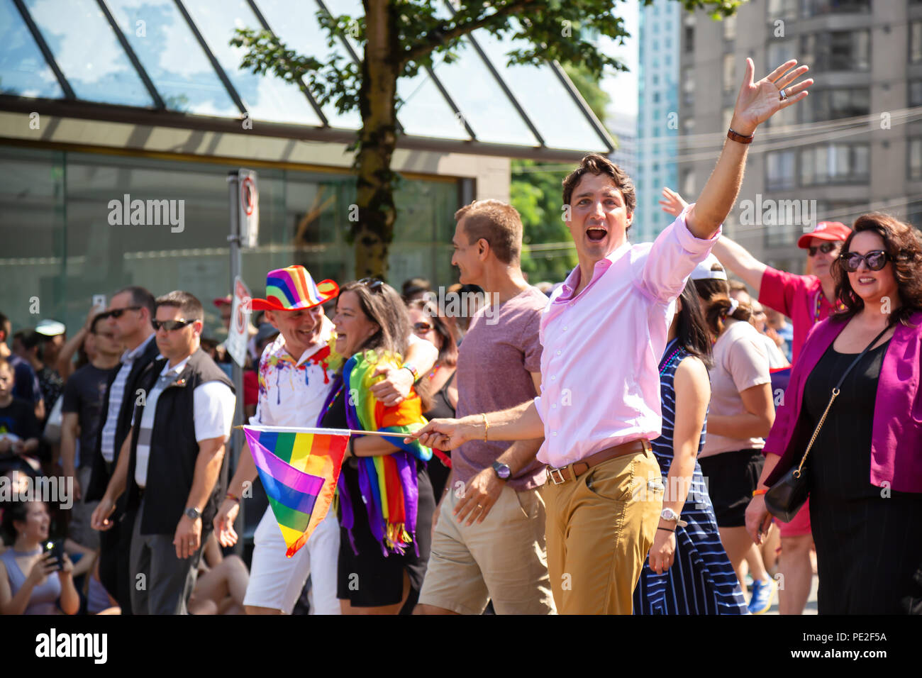 Justin trudeau pride parade hi-res stock photography and images - Alamy