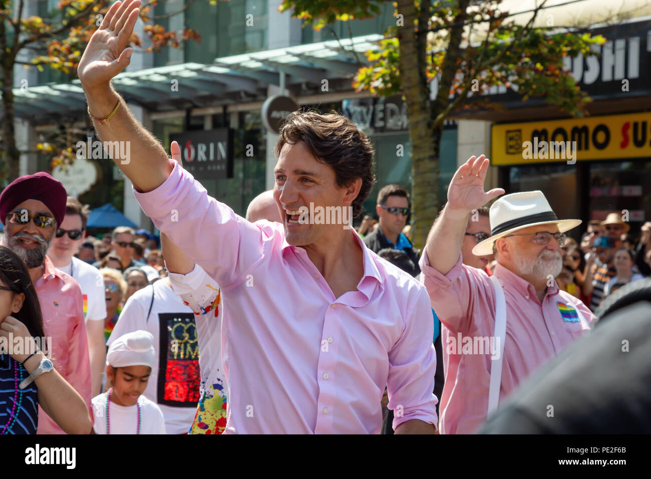 Justin trudeau pride parade hi-res stock photography and images - Alamy