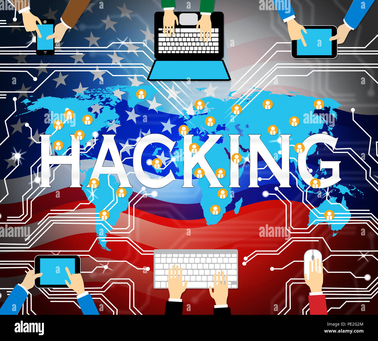 Hackers attacks hi-res stock photography and images - Alamy