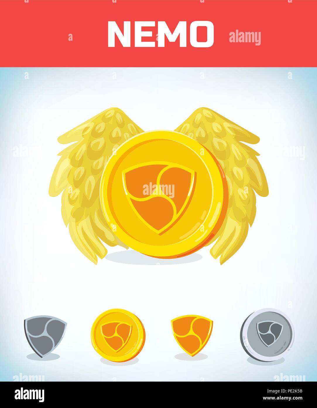 Gold coin angel hi-res stock photography and images - Alamy