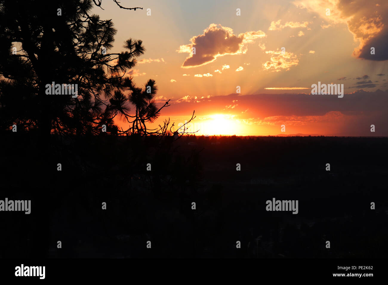Spokane sunset hi-res stock photography and images - Alamy