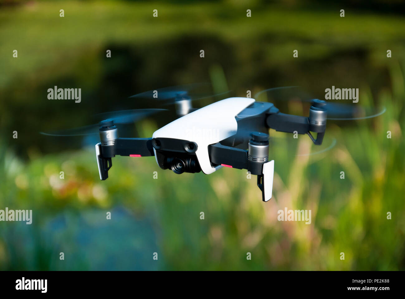 Drone near aircraft hi-res stock photography and images - Alamy