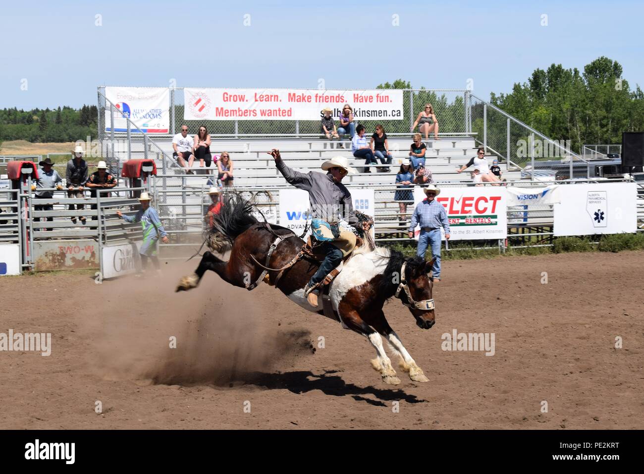 Horse bucking hi-res stock photography and images - Alamy